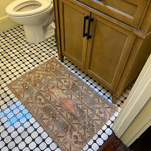 Handmade Runner,3x9 Runner Rug,wool Rug,entry Rug,oushak Runner Rug,3x9 ...