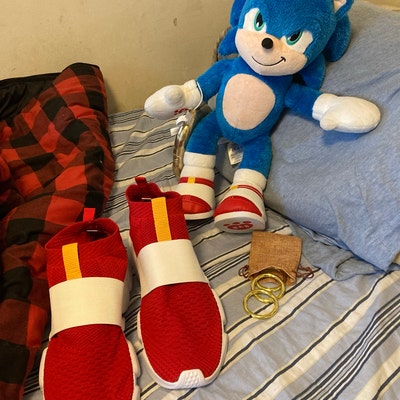 Men Unisex Adult Sonic Speed Shoes Custom Cosplay Shoes - Etsy