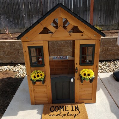 Mini Playhouse Doormat, 24 Inch Small Doormat, Kids Doormat, Small ...