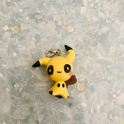 Pokemon Mini Kawaii Polymer Clay Pendant Handmade Anime Video Games ...