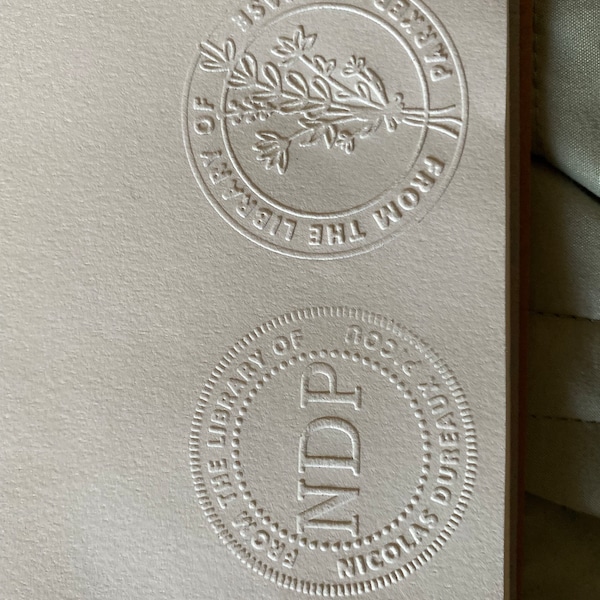 Custom Book Embosser for You to Personalize Library Books! Choose Your ...