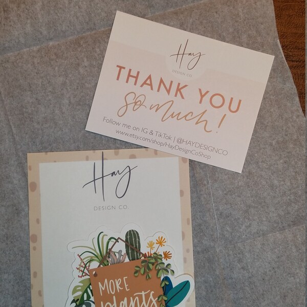 More Plants Pls | Plant Sticker | Weatherproof Sticker | Clear Die-cut ...