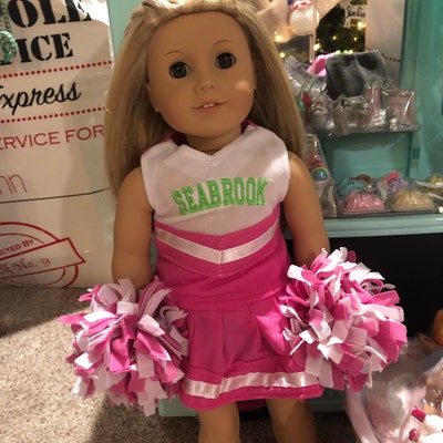 Customized Cheer Outfits for 18 Dolls including American Girl and ...