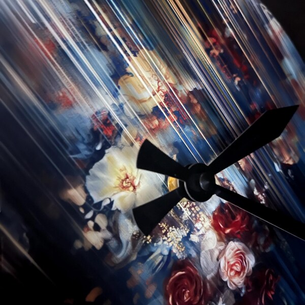 Metal Sphere Urban Wall Clock, Industrial Sci Fi Decor Home Office Gift ...