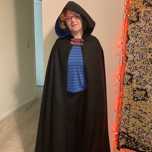 Hooded Cloak With Arm Slits, Medieval Cloak, Viking Cloak, Hooded Cape ...
