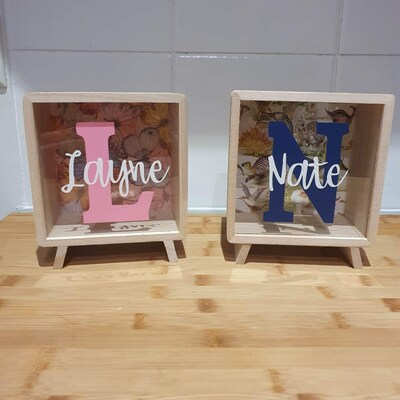 Money Box, Personalised Money Box, Kids Room, Boys Room, Girls Room ...