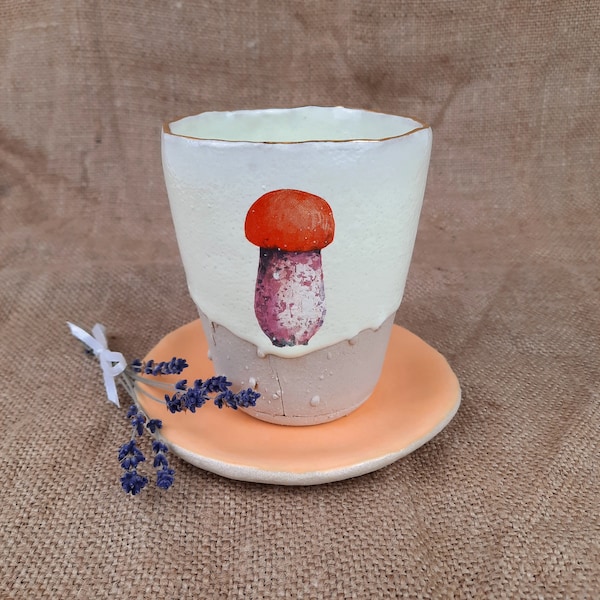 Ceramic Decal - Overglaze Mushroom - Etsy