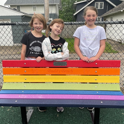 Buddy Zone Signrecycled Plastichelp Stop Bullying on Your Playground - Etsy