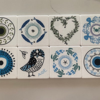 Greek Owl 1/ Socrates Quotation White Marble Bookend Gift for Book ...