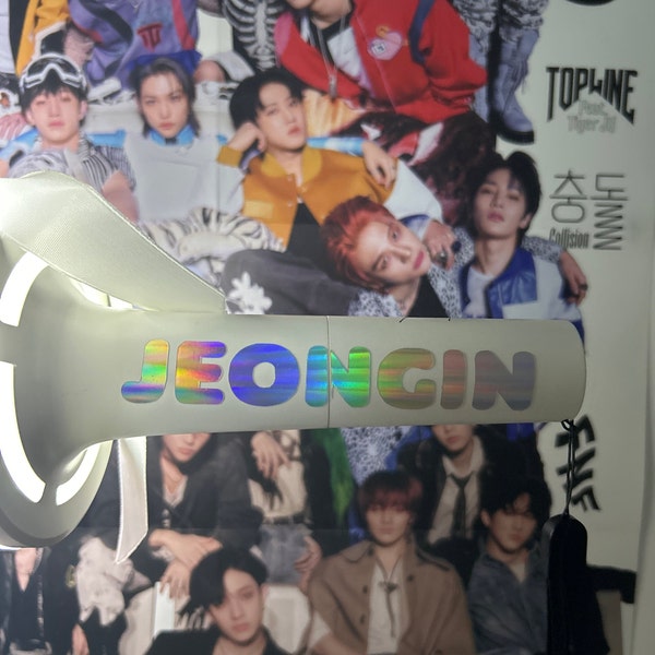 Custom K-pop Kpop Name Holo Decal Vinyl Lightstick Sticker - Etsy