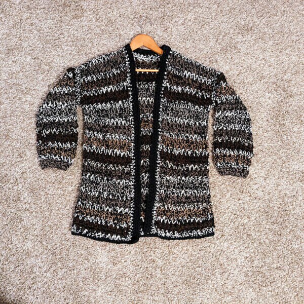 Snuggly Sofa Sweater, Crochet Pattern, English USA and Dutch - Etsy