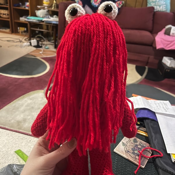 Red Guy Crochet Pattern PDF- Don't Hug Me I'm Scared - Etsy