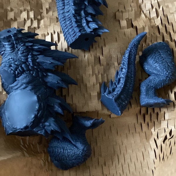 Godzilla Miniature - Lord of the Print | Kaiju Lizard King Model ...