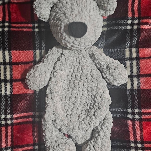 Jr. Bear the Bear Snuggler - Crochet Pattern, Bear Pattern, Crochet ...
