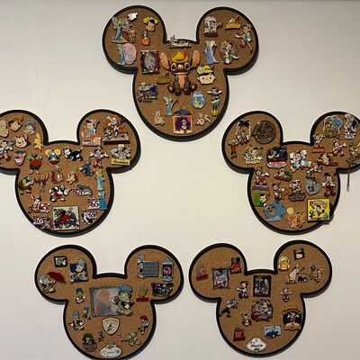 Mickey Mouse Pin Trading Board, Mickey Pin Display Board, Disney Pin ...