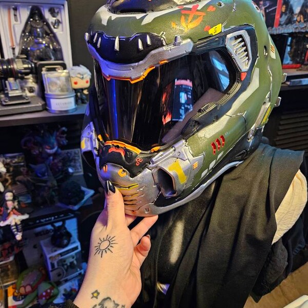 Ranger Combat NCR Helmet Fallout for Airsoft/cosplay /any Painting of a ...