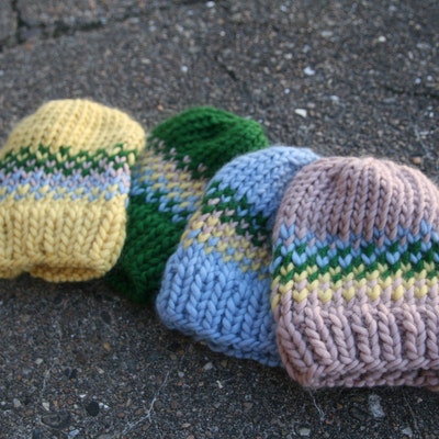 The Mountaineer Toque Crochet Pattern, Fair Isle Crochet Hat, Super ...