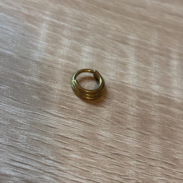 16g 1.2mm Titanium Silver Heart and Fixed Ball Curved Threadless ...