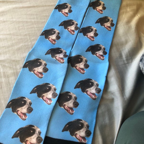 Custom Pet Socks, Dog Socks, Pup Socks, Dog Lover Gift, Cat Socks ...