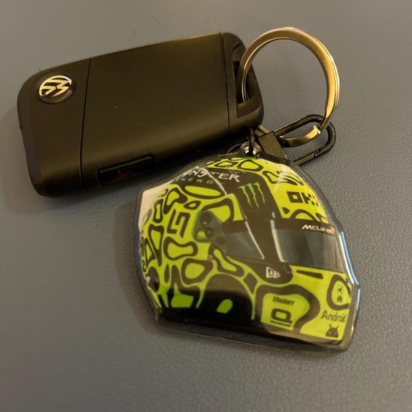 2024 Formula One Car Epoxy Resin Keyrings, F1 Keyrings, F1 Gift ...