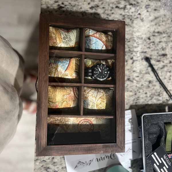 Compartment Customization - ADD ON - Watch Box - Men's Valet - Watch ...