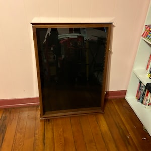 Large Pocket Pro Mini Helmet Display Case Cabinet Football NFL Mirrored ...