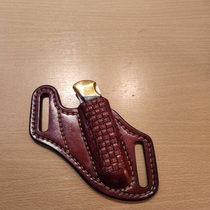 Custom Leather Sheath for Buck 112 Ranger, Buck Custom Leather Sheath ...
