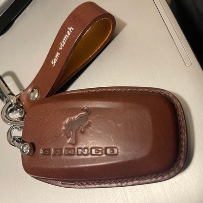 Ford Flip Key Leather Key Fob Cover 3 4 Buttons Key Case for Ford ...