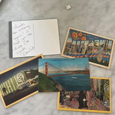 Old Postcards Unused Assortment of Random Vintage Post Cards From ...