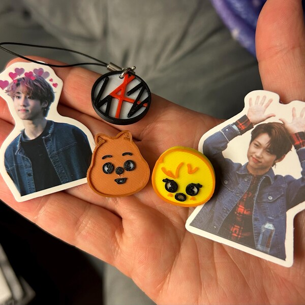 Ateez Aniteez 3D Printed Keychains - Etsy