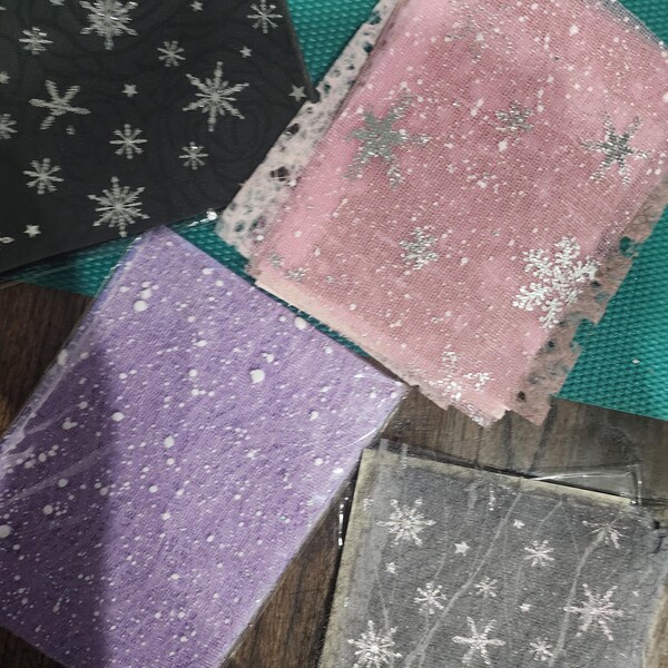Mixed Paper Pack, Assorted Color Cotton, Crepe, Mulberry, Lace, Tissue ...