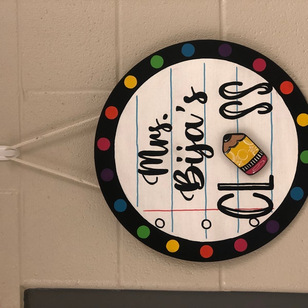 Welcome to Our Class Door Teacher Sign W/ Interchangeables - Etsy