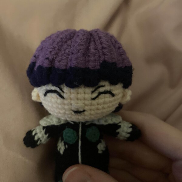 Handmade Crochet Chibi Anime Hatsune Miku Sakura Miku Plushies Keychain ...