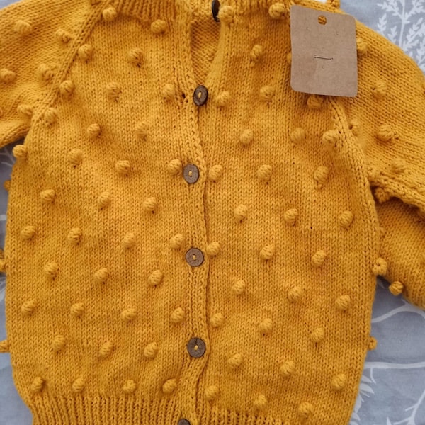 Knitted Space Themed Crop Cardigan, Knit Baby Cardigan, Sun Cardigan ...