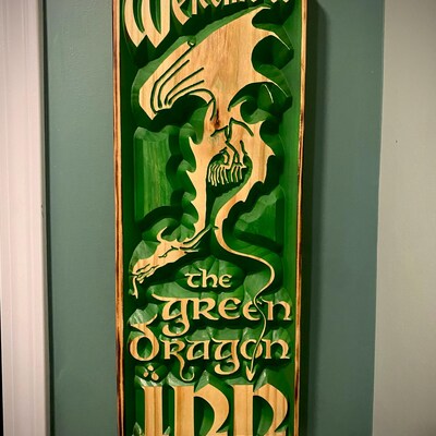 Druid Den Engraved Sign - Etsy