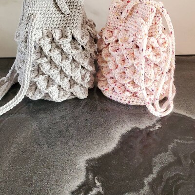 Crochet Pattern : Crochet Crocodile Stitch Crochet Bag Pattern, PDF ...