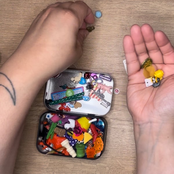 Treasure Trinket Tins Stuffed to the Brim With Tiny Things (perfect ...