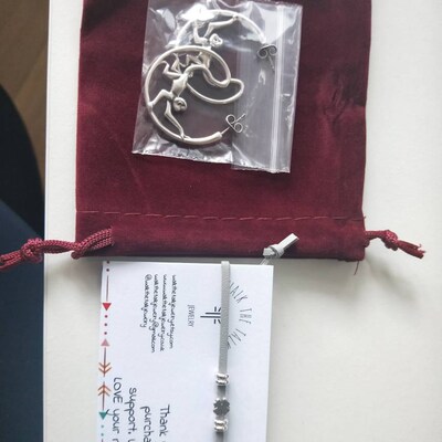 Antique Silver Wireframe MONKEY Hoop Earrings, Thick Push Back Modern ...