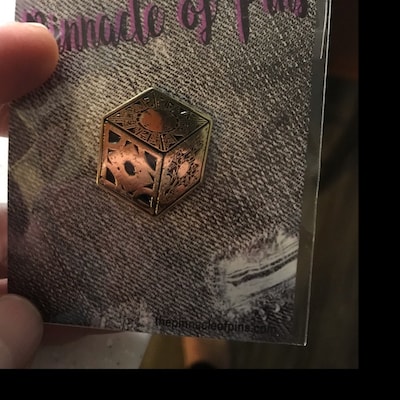 Hellraiser Puzzle Box Horror Enamel Pin the Lament Configuration ...