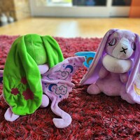 Sitting Rabbit Plush Animal Sewing Pattern .pdf Tutorial Bunny ...