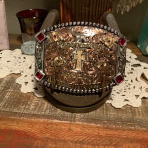 Vertical Belt Buckle Display 3-10 Buckles - Etsy