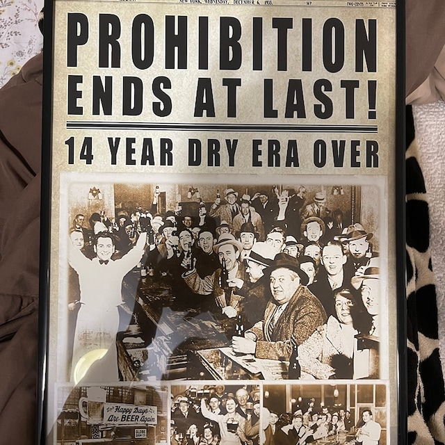 Prohibition Ends Newspaper
