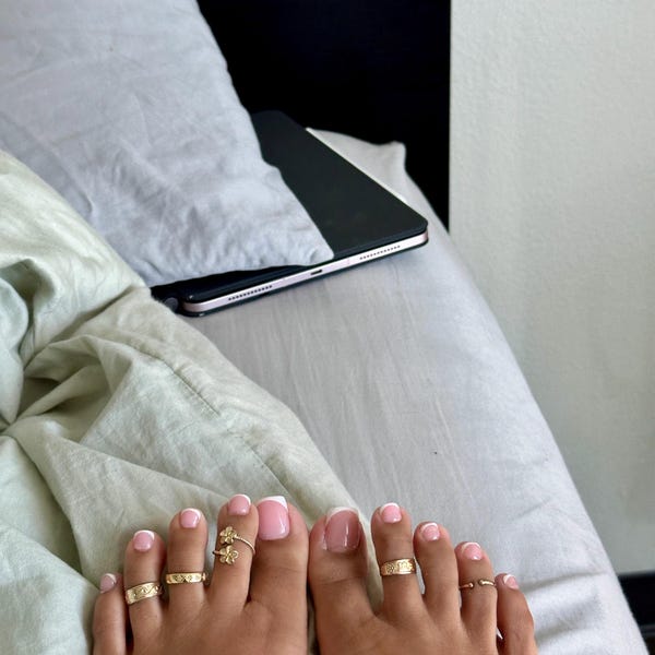 Toe Rings Toe Cuffs 6pc Adjustable Gold Toe Rings - Etsy