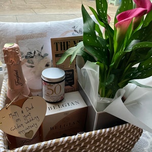 Personalised Golden Wedding Anniversary Card, 50 Years Together, 50th ...