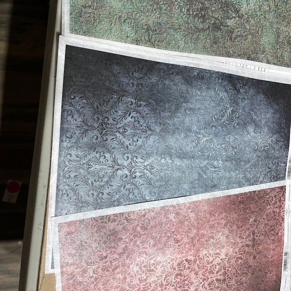 ITD Collection Gothic Stories Wallpaper Decoupage Rice Paper ...