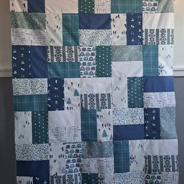 PDF Oxford Throw Quilt Pattern Download, Layer Cake Quilt, Beginner ...