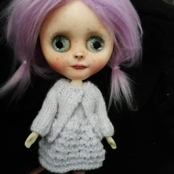 Wig for Pukifee 14cm - 1/4 Scale Doll Hair - Wool Wig 5.5" - Ever After ...
