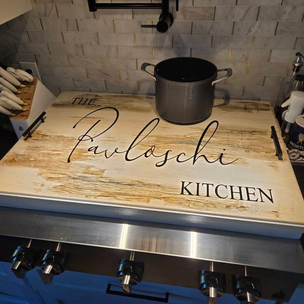 Tray or Tray W Legs, Custom Stove Cover, CUSTOM Sizes, Gas Stove Cover ...