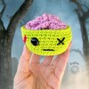 Zombie Brain Coasters Crochet Pattern, Halloween Crochet Pattern ...