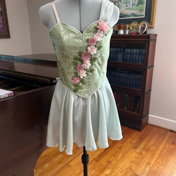 LILAC PAIR 3D Applique Beaded for Lyrical Dance, Ballet, Couture Gowns ...